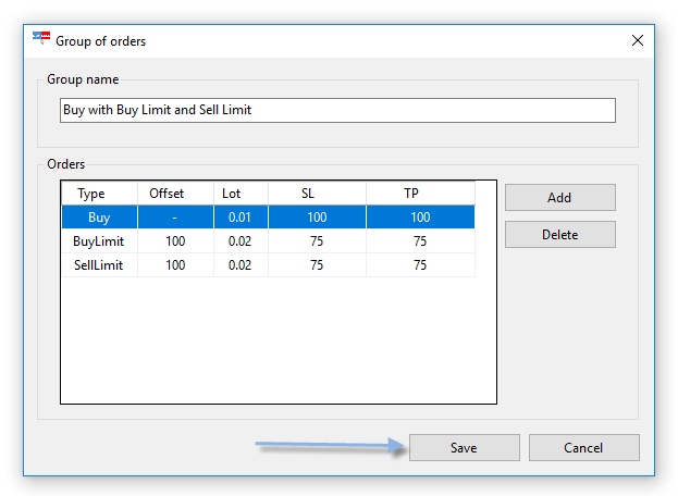 Open multiple orders with trade panel for MT4®